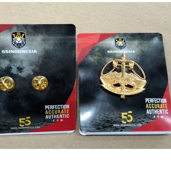 Jual Brevet 55 Indonesia Pin/ Emblem | Shopee Indonesia