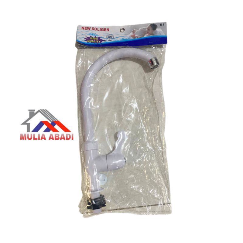 Jual KRAN ANGSA TANCAP PVC SOLIGEN/kran angsa tanam meja | Shopee Indonesia