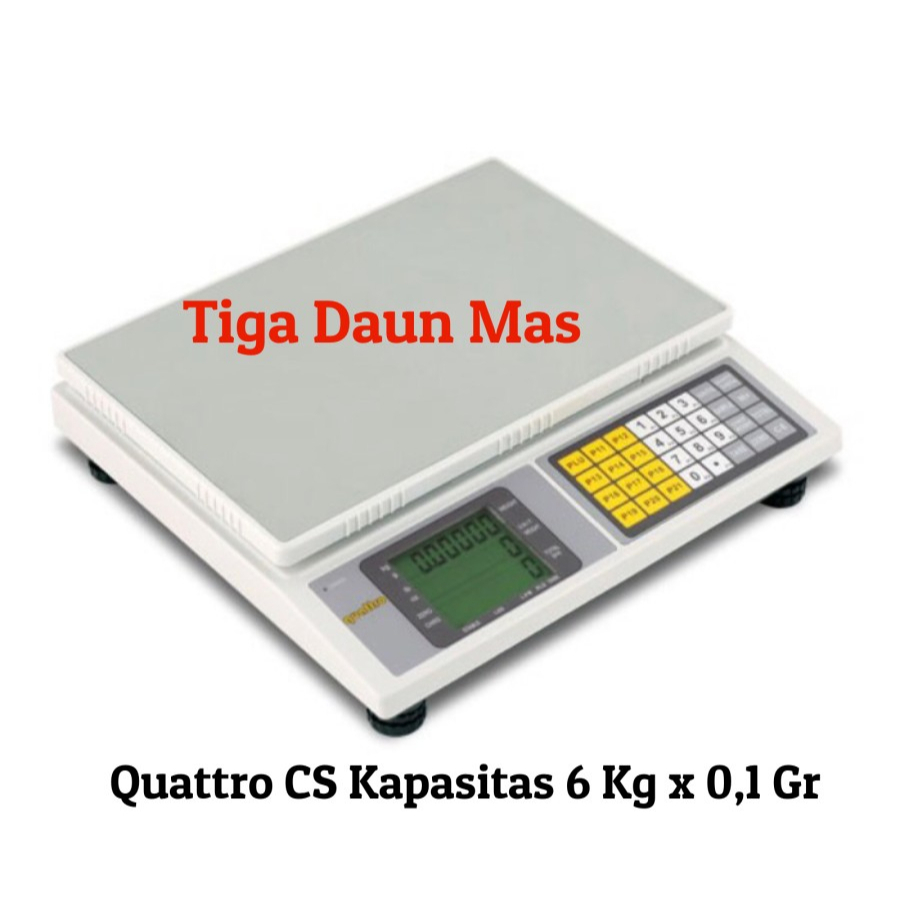 Jual Timbangan Quattro Counting CS Kapasitas 6 Kg Akurasi 0,1 Gr ...