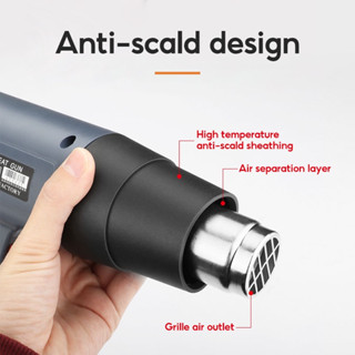 Jual REAIM Heat Gun 220V Air Hot Gun H&L Pro Senapan Panas Pistol Angin Panas Pemanas Stiker ...