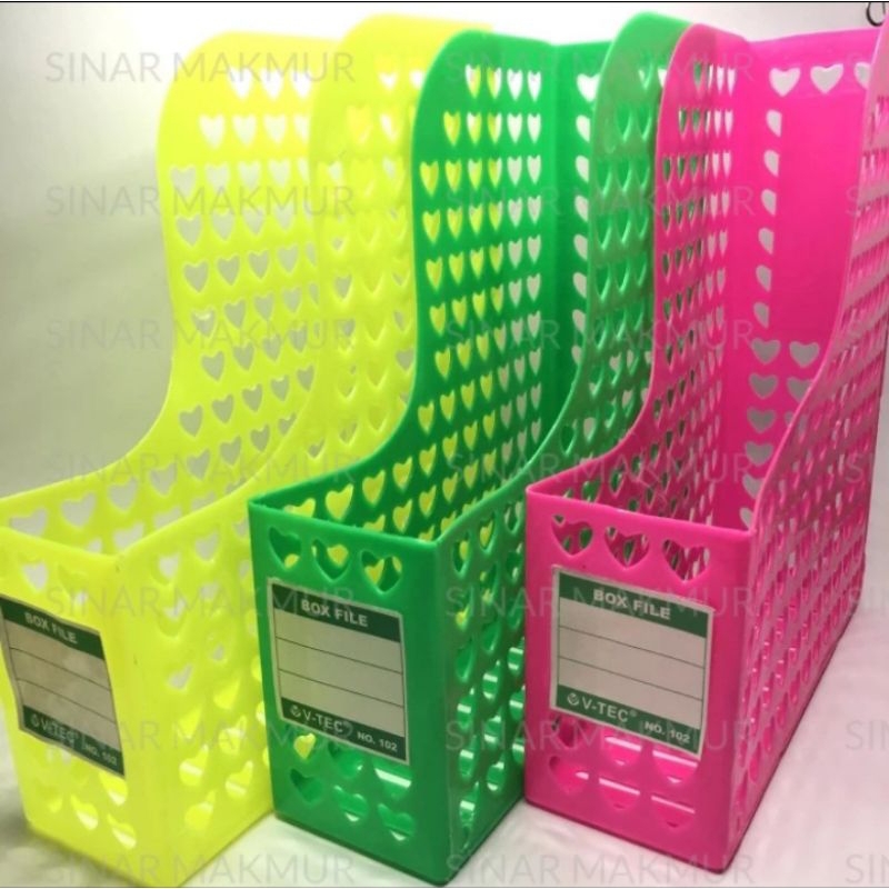 Jual BOX FILE KERANJANG PLASTIK UKURAN FOLIO | Shopee Indonesia