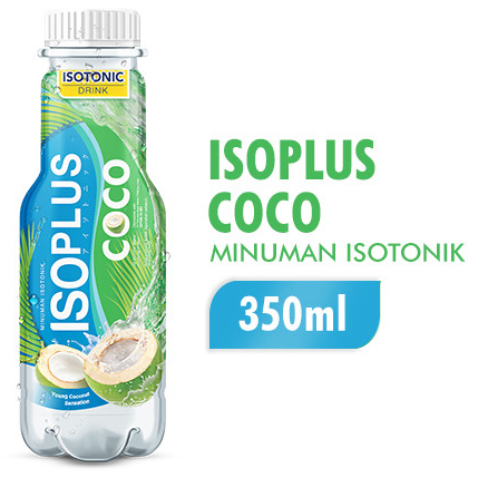 Jual ISOPLUS ISOTONIC DRINK 350ml ORIGINAL COCO MINUMAN SEGAR ENERGI ...