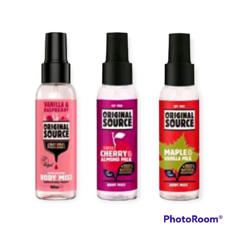 Jual ORIGINAL SOURCE PARFUM BODY MIST COLOGNE | Shopee Indonesia
