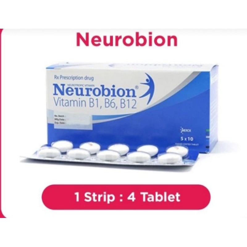 Jual Neurobion putih isi 10 tablet | Shopee Indonesia