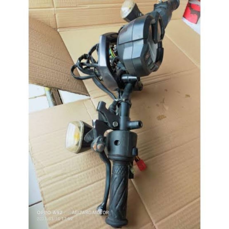 Jual 1 Set Stang Spidometer holder Saklar Motor Yamaha X-Ride 115 2BU ...