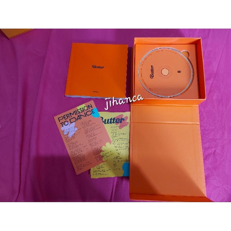 Jual Album BTS Butter ver. Peaches [Album Only + Photocard] | Shopee ...