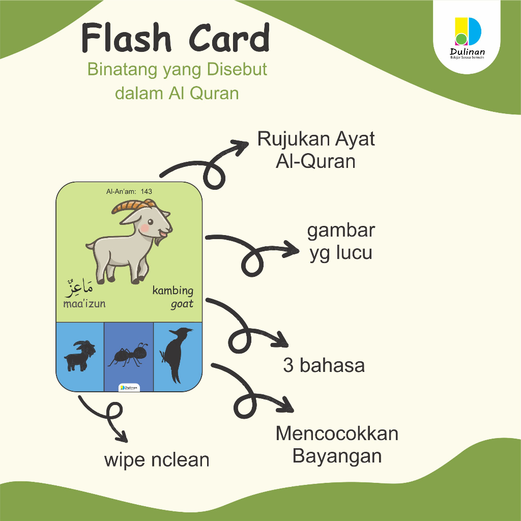Jual Flashcard Binatang 3 Bahasa | Shopee Indonesia