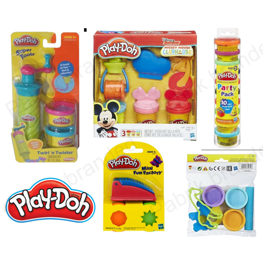 Jual pabrik branded play doh maenan edukasi anak mini fun factory super ...