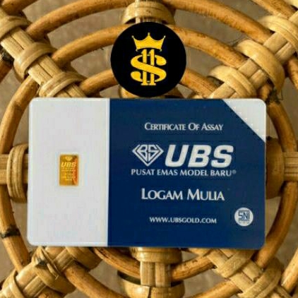 Jual Logam Mulia EMAS UBS 0,5gram pres QR BARCODE | Shopee Indonesia