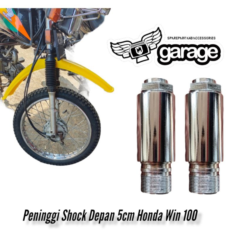 Jual Peninggi shock depan win 5cm Penambah Shockbreaker depan Honda ...