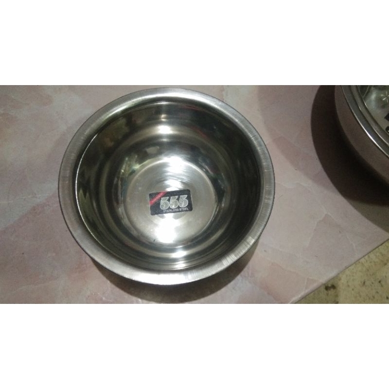 Jual Kobokan stainless / mangkok stainless / waskom stainless / baskom ...