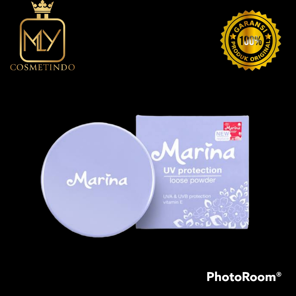 Jual Marina UV Protection Loose Powder 25g | Shopee Indonesia