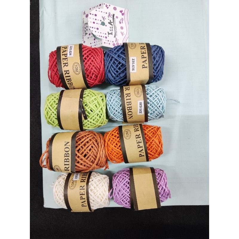 Jual Tali kertas warna 1 roll | Shopee Indonesia