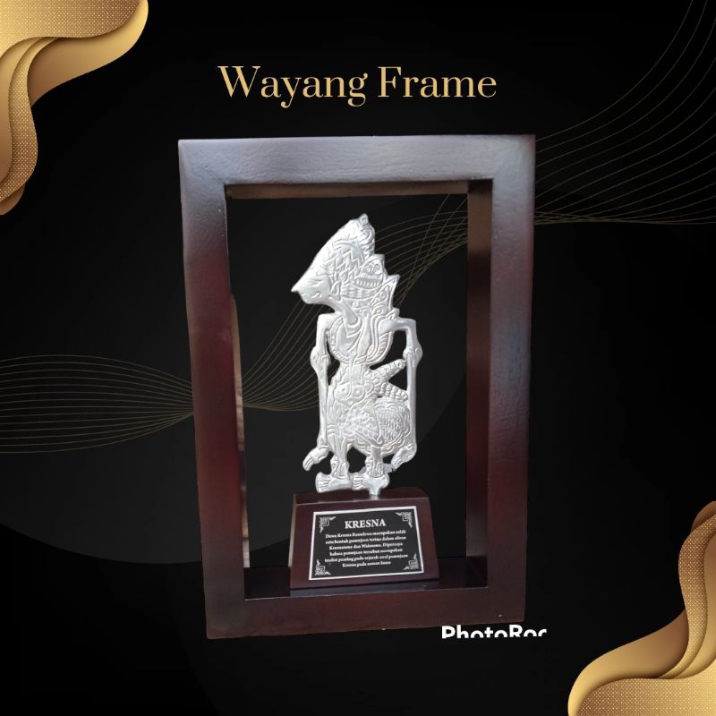 Jual Souvenir Wayang Frame Hiasan Dinding dan Meja Wayang | Shopee ...