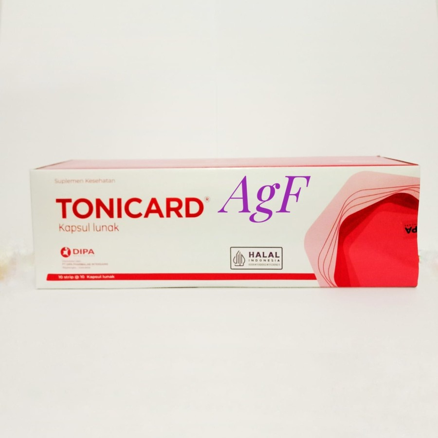Jual Tonicard Capsule isi 100 (Escolab/Dipa) Kemasan Baru | Shopee ...