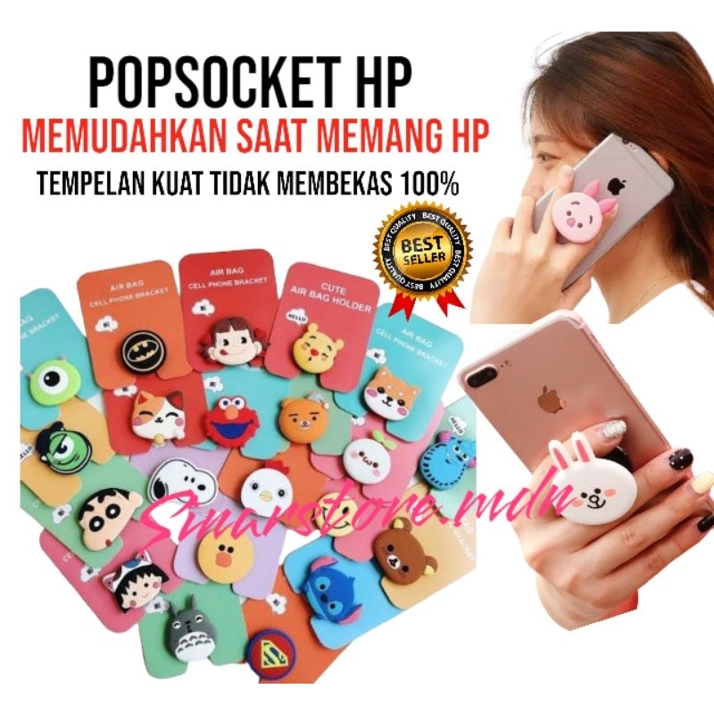 Jual Pop Socket HP 3D Karakter Cartoon / Pop Socket 3D / Aksesoris HP | Shopee Indonesia