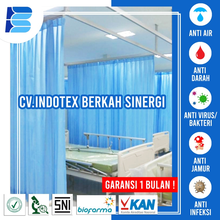 Jual GORDEN RUMAH SAKIT MURAH BAHAN ANTI BAKTERI ANTI DARAH BERSERTIFIKAT | Shopee Indonesia