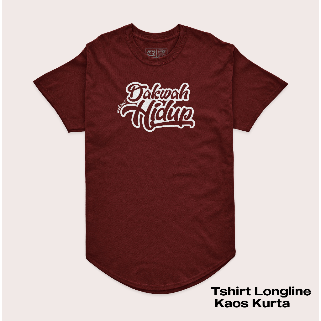 Jual Baju Kaos Kurta Pria distro katun combed 30s kode DAKWAH MAKSUD HIDUP | Shopee Indonesia