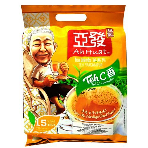 Jual [480 Gram] Teh Tarik Ah Huat Teh C Aromatic 15's x 32 gr | Shopee ...