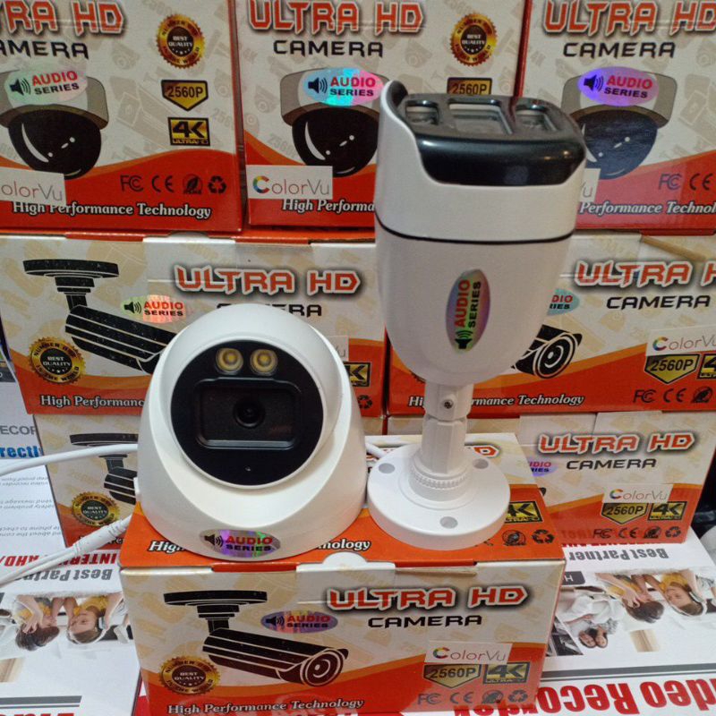 Jual KAMERA CCTV INDOOR / OUTDOOR COLORVU AUDIO 8MP 2560P ULTRA HD 4K ...