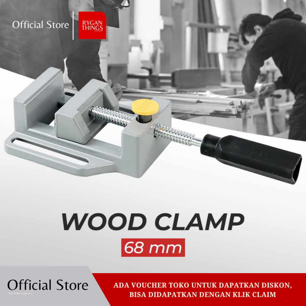 Jual Penjepit Kayu Clamp Vise Woodworking Carpentry Tool 68 mm ETOPOO ...