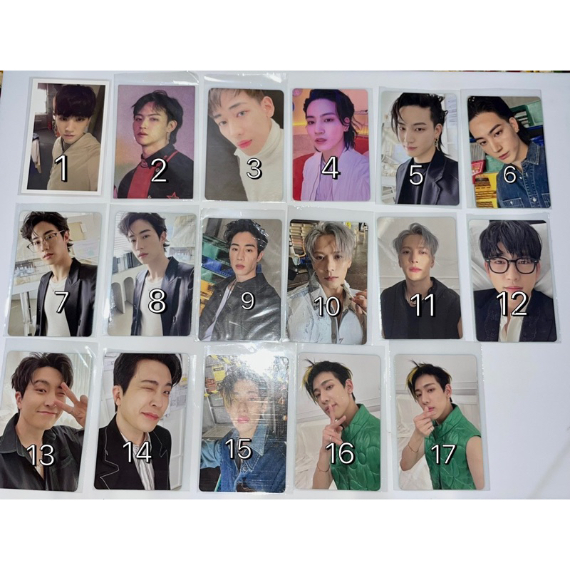 Jual GOT7 ALBUM PC PHOTOCARD JB MARK BAMBAM JACKSON YOUNGJAEOFFICIAL ...
