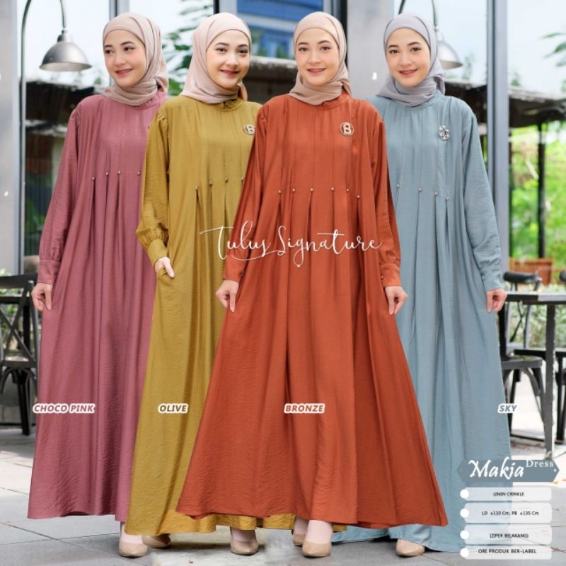 Jual Makia dress original tulus | Shopee Indonesia