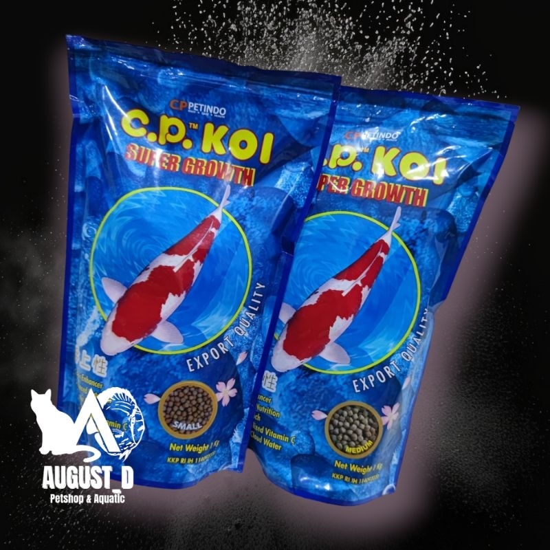 Jual CP Koi Super Growth Medium 1kg Pakan Ikan Hias Koi | Shopee Indonesia