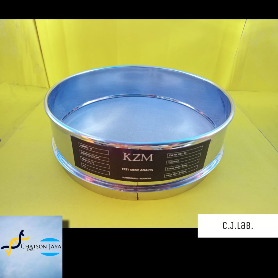 Jual Ayakan Mesh Test Sieve Ayakan Mesh 25 (710 um) Diameter 20 cm ...