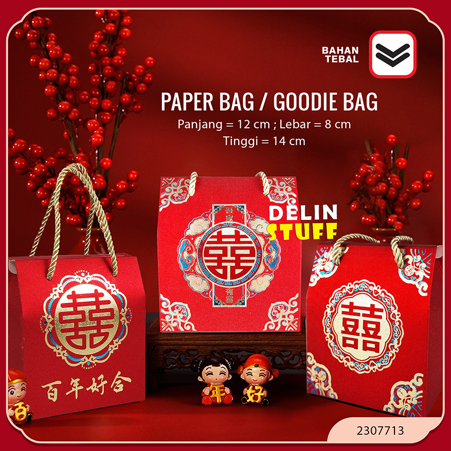 Jual Paperbag Handuk Teapai Phangteh / Paper bag Tingjing / Goodie Bag ...
