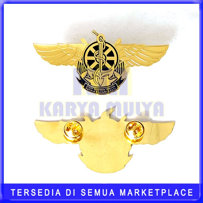 Jual Wing Staff Resimen Taruna Lencana Pin Taruna Pelayaran Pin Staf ...