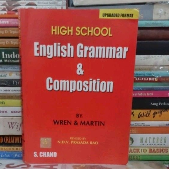 Jual BUKU ORIGINAL HIGH SCHOOL English Grammar & Composition By WREN & MARTIN REVISED BY N.D.V ...