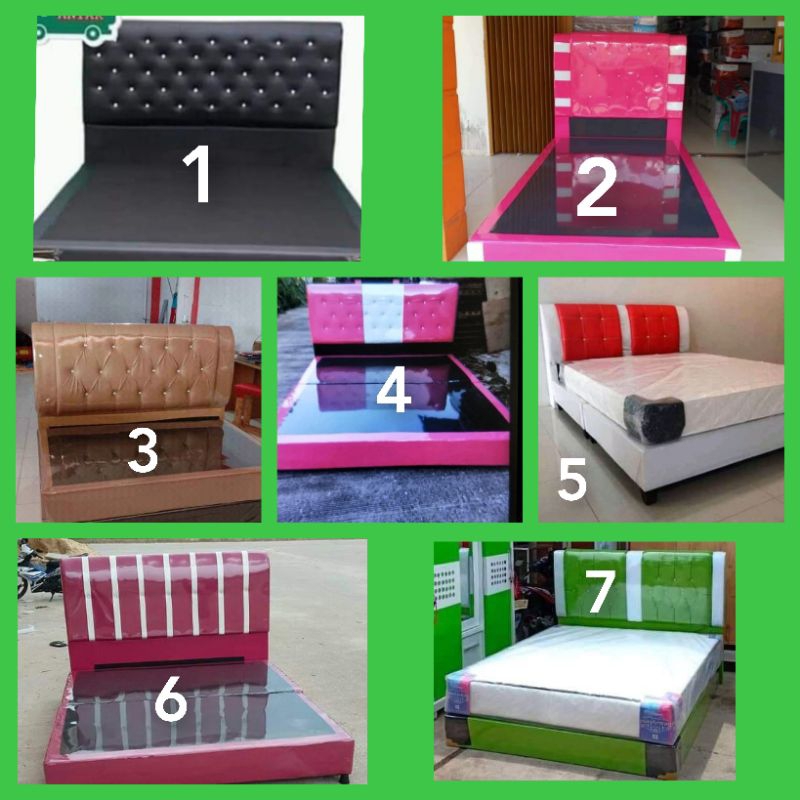 Jual divan tempat tidur ukuran single,queen,king/DIVAN/RANGKA RANJANG ...