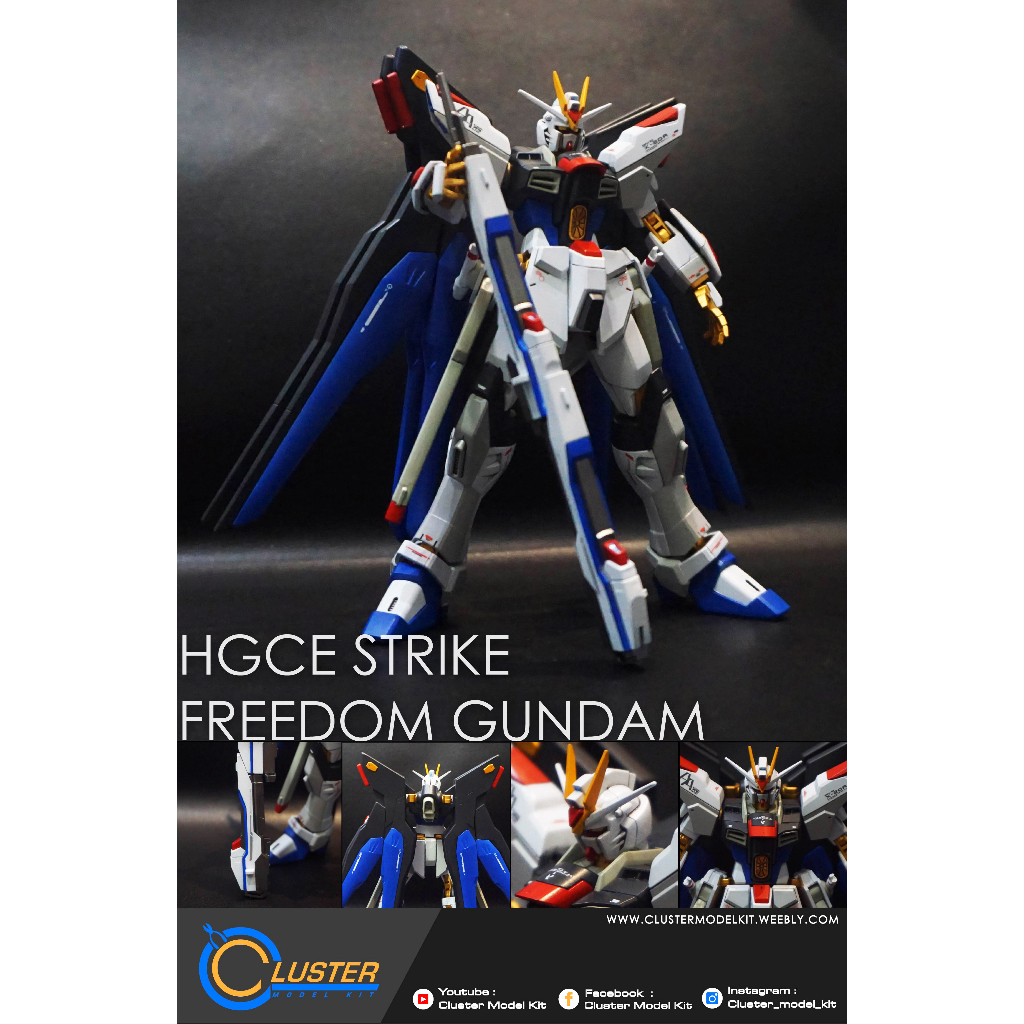 Jual HGCE Strike Freedom Gundam ( Full Painted ) | Shopee Indonesia