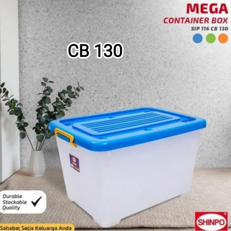 Jual Box container cb 130 shinpo/box palastik besar shinpo serbaguna | Shopee Indonesia