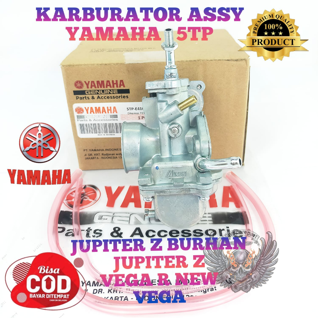 Jual KARBURATOR ORI YAMAHA 5TP JUPITER Z BURHAN VEGA R NEW CRYPTON KUALITAS ORIGINAL ORI ASLI ...
