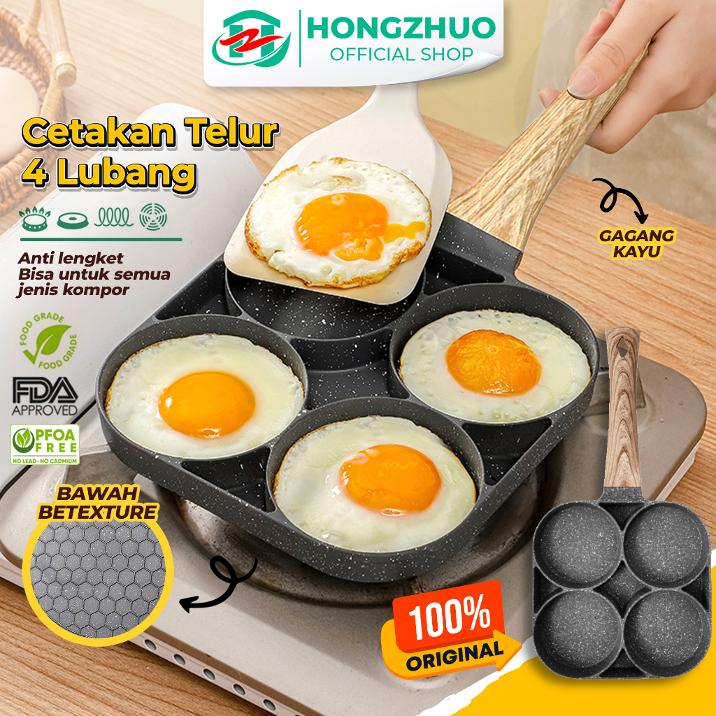 Jual Hongzhuo Panci Penggorengan Telur Pancake/Panci Steak Grill Egg ...