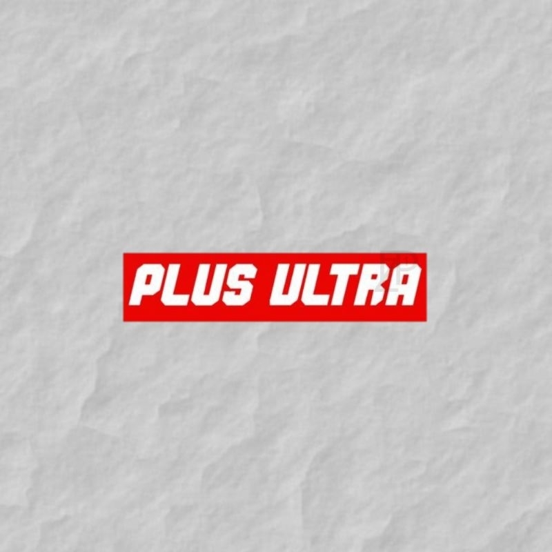 Jual STICKER PLUS ULTRA (WATERPROOF) | Shopee Indonesia