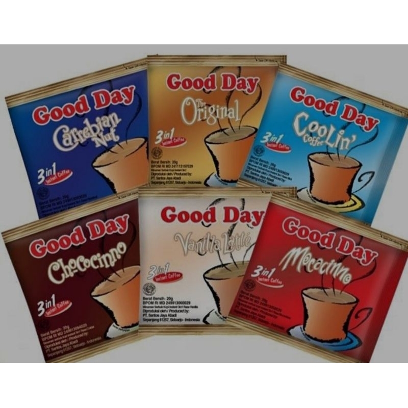 Jual Good Day 3 In 1 Renteng Isi 10 Sachet | Shopee Indonesia