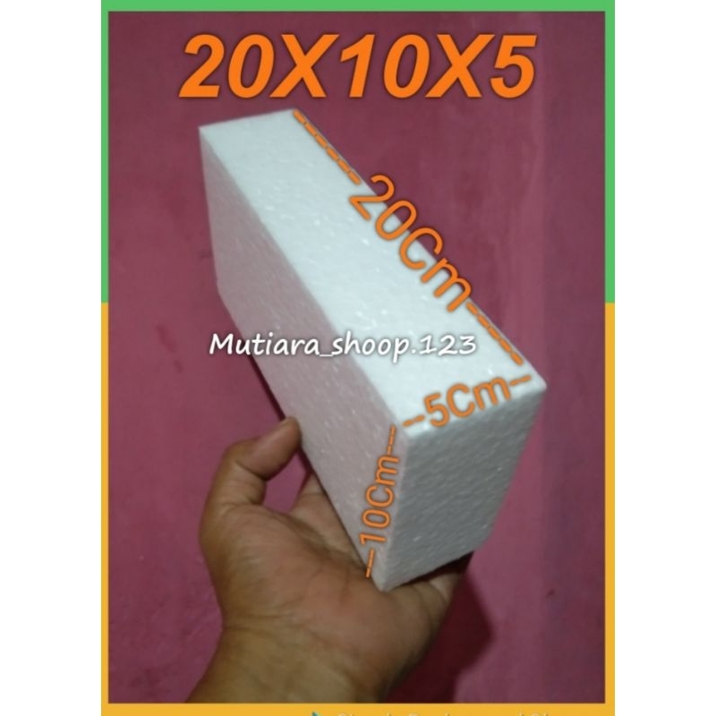 Jual BUSA STEROPOAM BUSA KEERING BUSA BUKET 20X10X5 | Shopee Indonesia