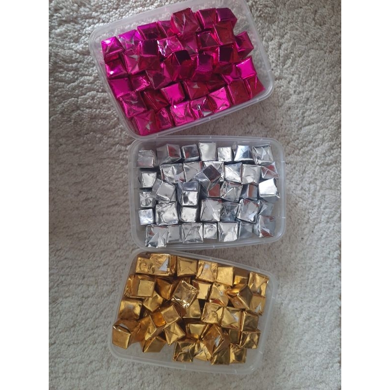 Jual Coklat premium eSQi Piramid (Coklat/berry/White/green) 138pcs 1KG ...