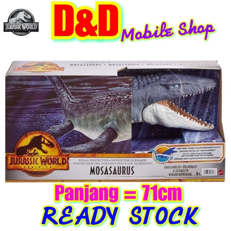 Jual JURASSIC WORLD MOSASAURUS ORIGINAL MATTEL BIG SIZE BESAR | Shopee ...