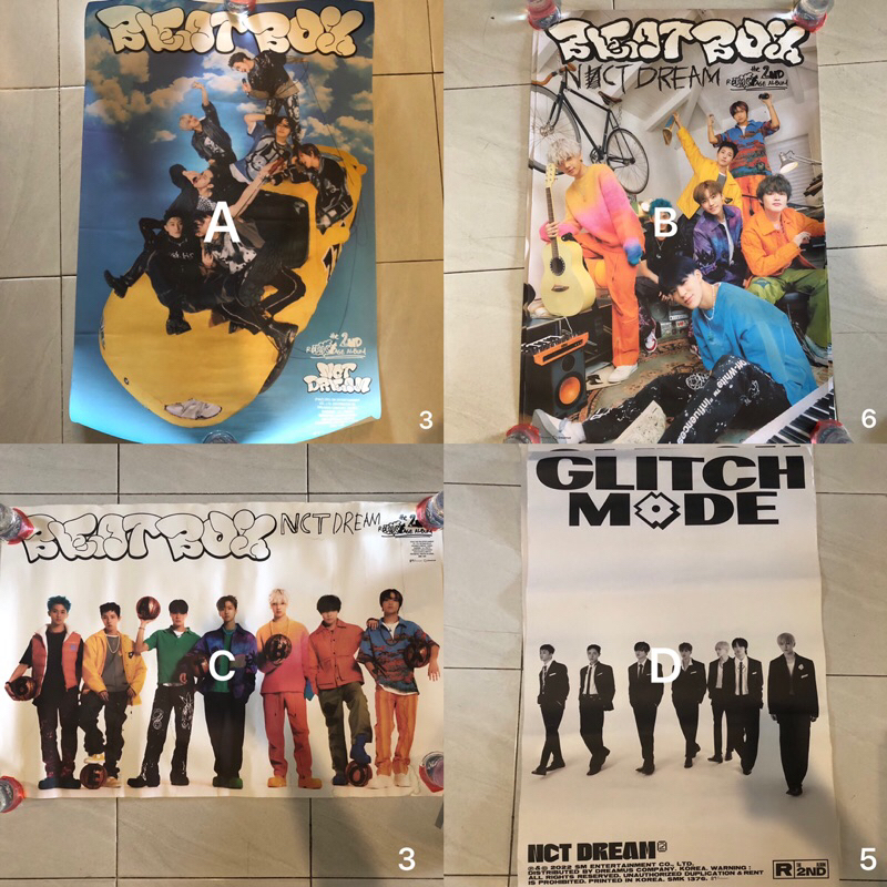 Jual POSTER OFFICIAL ORIGINAL NCT DREAM BEATBOX GLITCH MODE UNIVERSE ...
