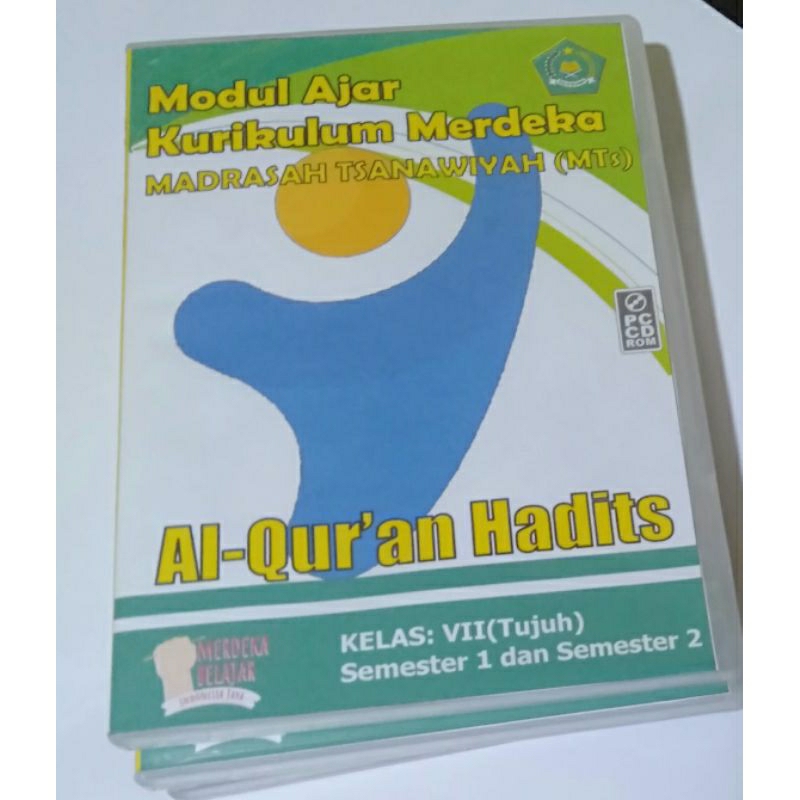 Jual CD Perangkat Pembelajaran Modul Ajar Kurikulum Merdeka Al Qur'an Hadits Kelas VII Materi ...