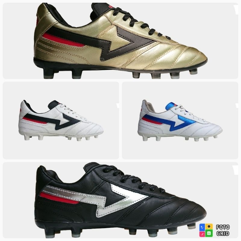 Jual SEPATU SEPAKBOLA CALF LEATHER SEVSPO MAESTRO ZS 0.2 BLACK / WHITE ...