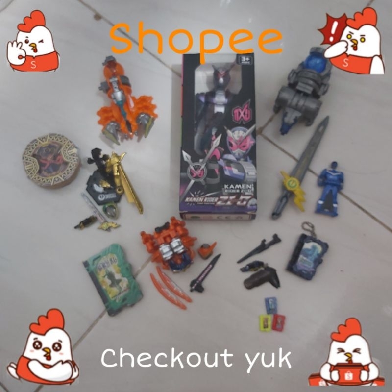Jual Mainan Kamen Rider dan Super Sentai (part, gacha, homemade, dll ...