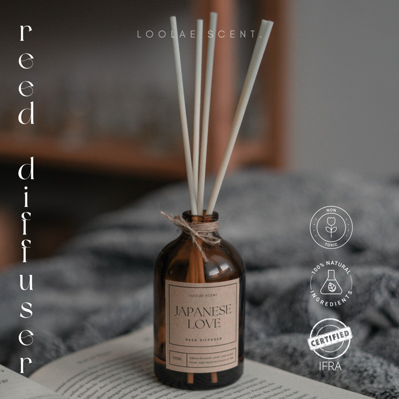 Jual Home Reed Diffuser by Loolae Scent | Shopee Indonesia
