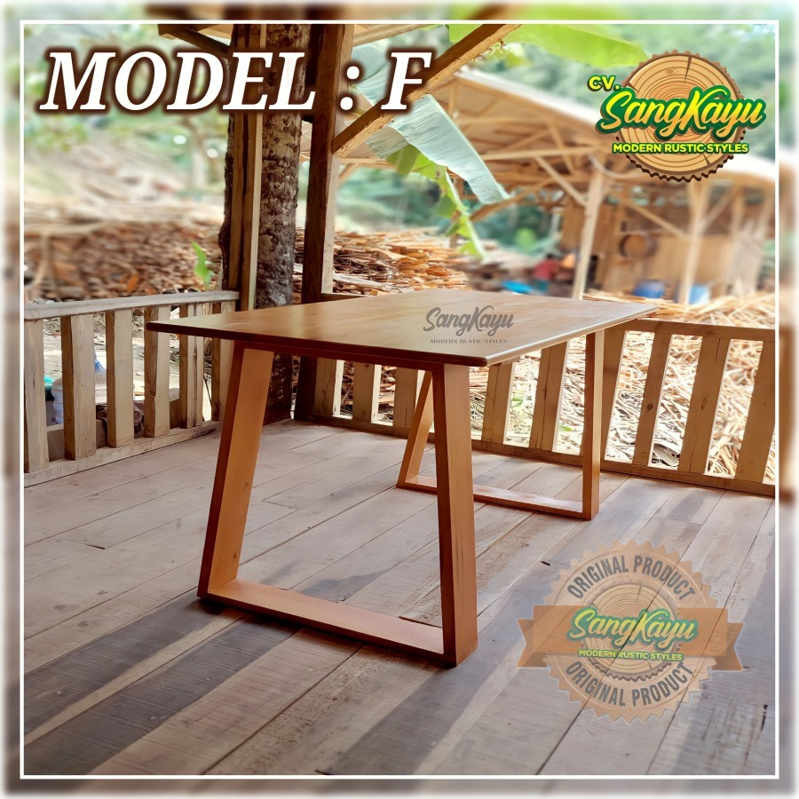 Jual Meja kayu minimalis Meja kerja Meja belajar Meja gaming Wooden ...
