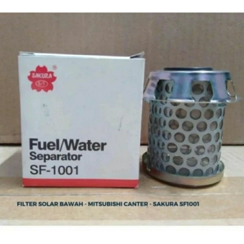 Jual SAKURA SF-1001 Fuel Filter / Saringan Solar Bawah Canter PS125 ...