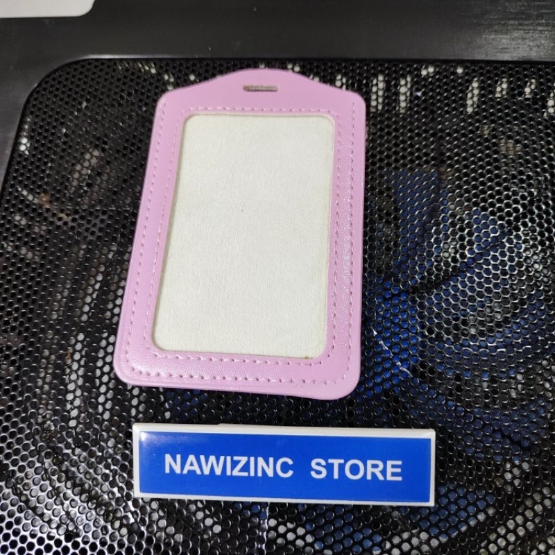 Jual TEMPAT ID CARD KULIT SINTETIS - FRAME ID CARD KALEP | Shopee Indonesia